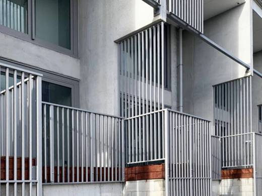 Clearspan Inline Fin Aluminium Balustrade | Aluminium Balustrades ...