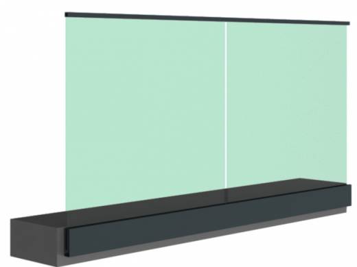 Pureview Face Fixed Glass Balustrade | Balustrades | Product | Spectrum ...