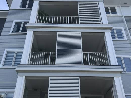 Framed Louvre Screens | Aluminium Louvres | Product | Spectrum - NZ
