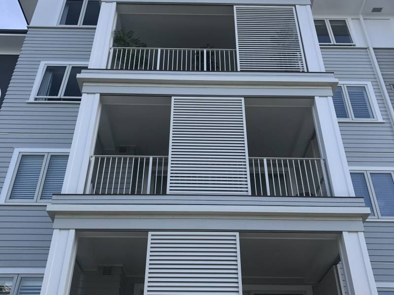 Framed Louvre Screens | Aluminium Louvres | Product | Spectrum - NZ